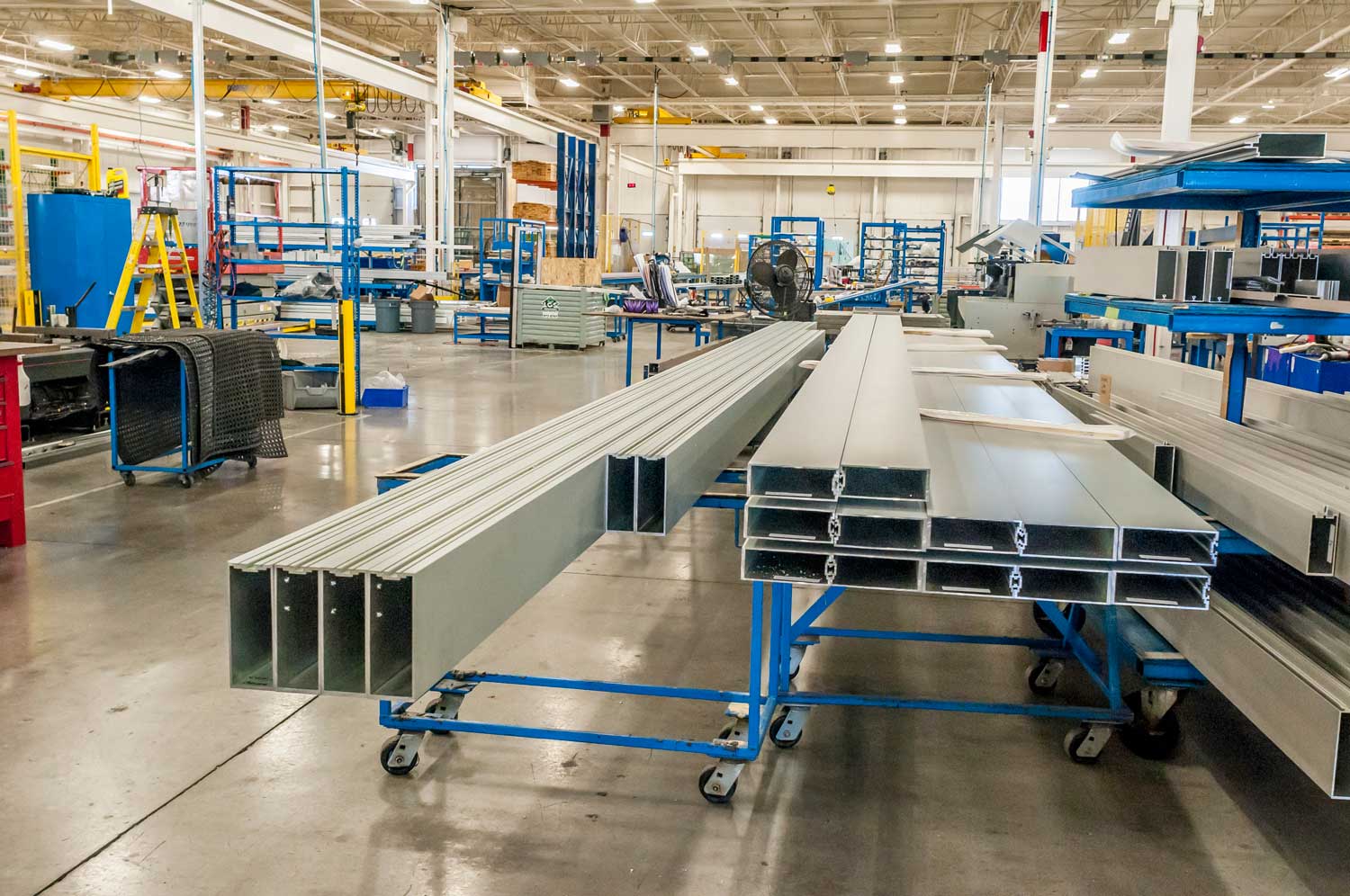 La industria de la extrusión de aluminio en España